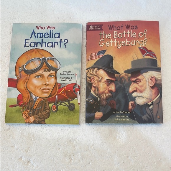 Grosset & Dunlap | Toys | Who Was Amelia Earhart What Was The Battle Of ...